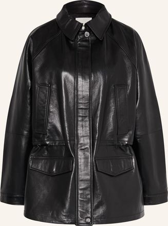 Sandro Sandro Lederjacke schwarz