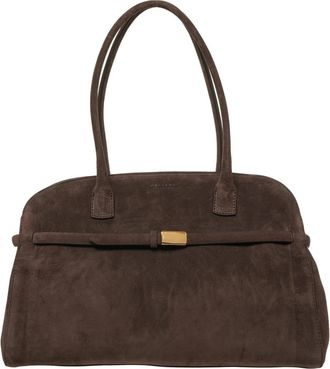 Orciani Hobo Bags - Suede handbag - Gr. unisize - in Braun - für Damen