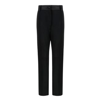 Dolce & Gabbana Pantalon tailleur - Femme - Pantalons - Noir - Taille: 38 FR