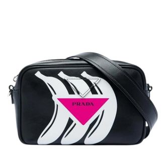 Prada Pre-owned Vintage Umh&auml;ngetasche - - Pre-owned - Damen - Schwarzk - ONE SIZE