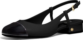 Michael Kors Perla Flex Sling Flat Black Damen, EU 36.5