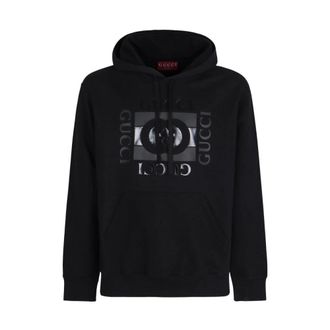 Gucci Herren, Sweatshirts & Hoodies, Schwarzk, MGr&ouml;&szlig;e