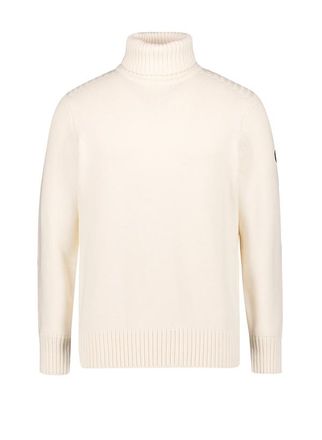 North Sails Herren Pullover beige Baumwolle unifarben