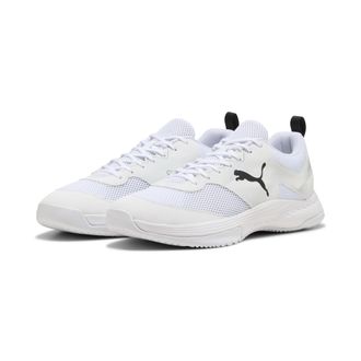 Puma Chaussures de sport en salle Varion 3 Unisexe, Accessoires, Blanc, 40.5