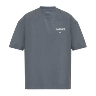 AllSaints Homme, Tops, Gris, Taille: S Backstage SS Crew Tee