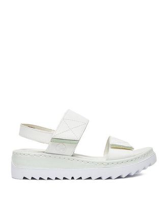 Rieker Sandalen V4475-80 Wei&szlig;
