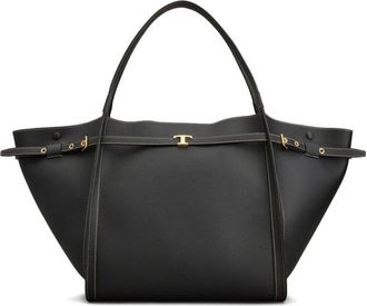 Tod's Tods Sac fourre-tout en cuir moyen T Timeless