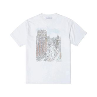 Edmmond Studios T-Shirt - - Tops - Herren - Wei&szlig; - L