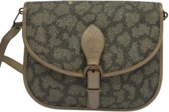 Saint Laurent Pre-owned Cuir sacs-ports-paule - Femme - Pre-owned - Beige - Taille: ONE Size