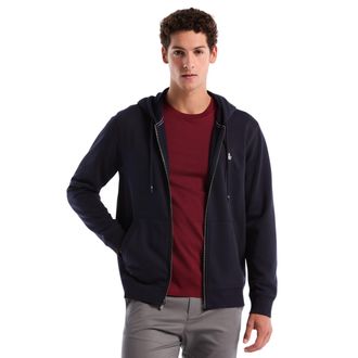 Original Penguin Herren Org FLC Full Zip Hoo Kapuzenpullover, Dunkler Saphir, XXL