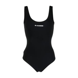 Jil Sander Femme, Maillots de bain, Noir, Taille: 40 FR Maillot de bain une pi&egrave;ce