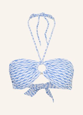 Heidi Klein Heidi Klein Bandeau-Bikini-Top Tinos blau