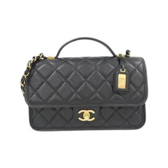 Chanel Pre-owned Caviar Skin Schultertasche - - Pre-owned - Damen - Schwarzk - ONE SIZE