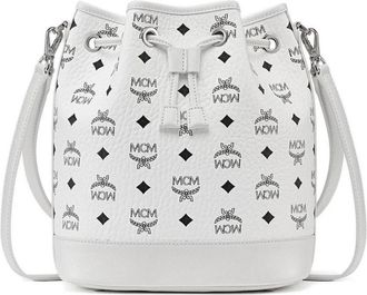MCM Dessau Drawstring Bag - - Bags - Damen - Wei&szlig; - ONE SIZE