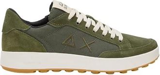 Sun 68 Homme Scarpe Sneaker, Dunkles Militär, 41 EU