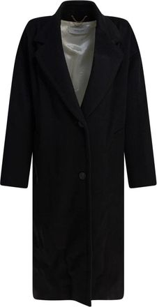 Golden Goose Femme, Manteaux, Noir, Taille: 42 EU Manteau cocon noir Aw25