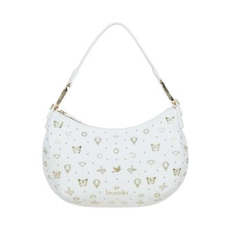 Braccialini Beth Strass Schultertasche - - Bags - Damen - Wei&szlig; - ONE SIZE