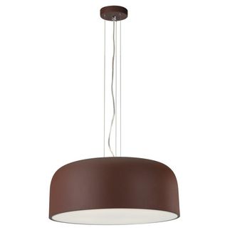 Luce-Ambiente-Design Bistro Suspension in Acrylic and Bronze Metal 120x52 Cm