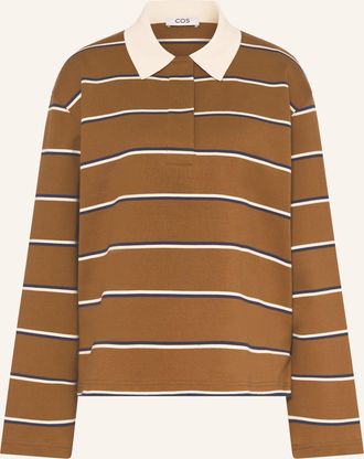 COS Cos Rugbyshirt braun