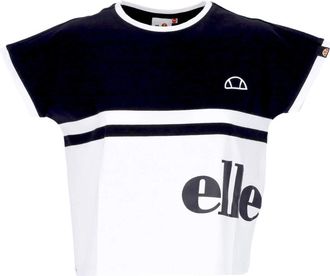 Ellesse Schwarzes Crop Tee Shirt Casual - - Tops - Damen - Schwarzk - M