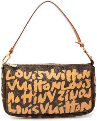 Louis Vuitton Pochette Accessoires Pre-owned - Femme - Pre-owned - Brun - Taille: ONE Size