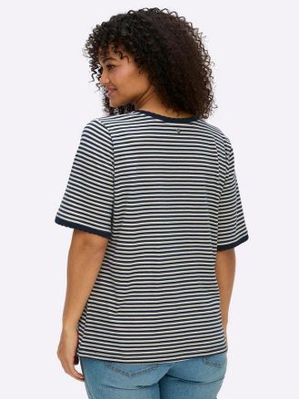 Sheego T-Shirt Shirt Kurzarm