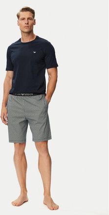 Emporio Armani Pyjama EM000400 AF25040 MB681 Dunkelblau Regular Fit