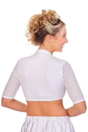 Marjo Dirndlbluse Dirndlbluse - HENRIETTE-LINDA - wei&szlig;