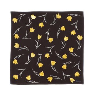 Jacquemus Kopftuch aus Seide im Quadrat-Format - - Accessories - Damen - Mehrfarbig - ONE SIZE