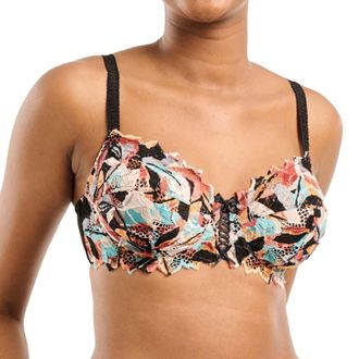 Sans Complexe Damen Arum Mosaic 709212 BH, Graphic Schwarz & Mehrfarbig, 80D