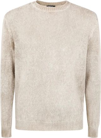 Avant Toi Homme, Pulls, Jaune, Taille: L Pull ras du cou