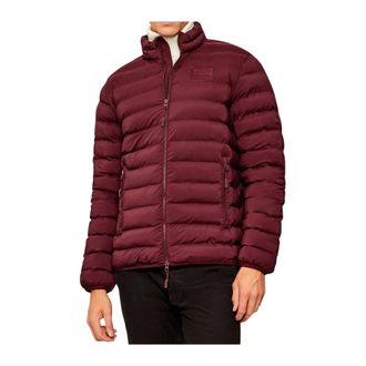 Emporio Armani Emporio Armani Ea7, Homme, Vestes, Rouge, Taille: M EA7 Manteaux Bordeaux