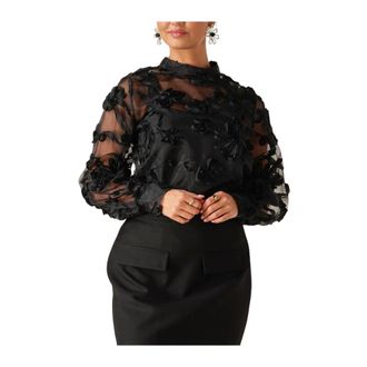 Aaiko Damen, Blusen & Hemden, Schwarzk, MGröße