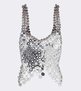 Paco Rabanne Top &agrave; ornements