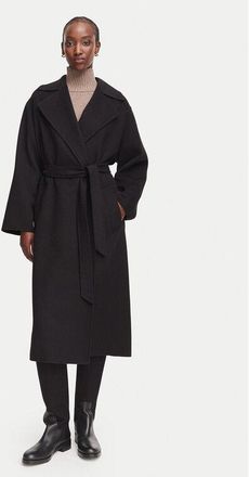 Max Mara Wollmantel Operoso 2625016011 Schwarz Regular Fit