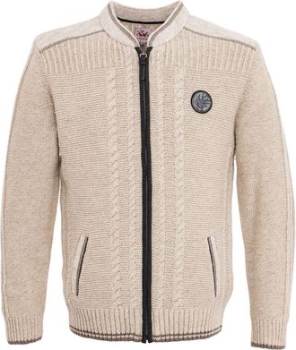 Spieth & Wensky Herren Strickjacke DAHLEM beige L