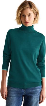 Cecil Basic Rollkragen-Pullover