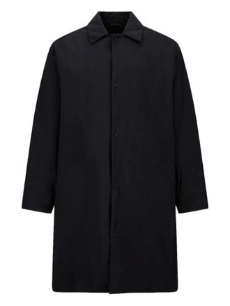 Herno manteau &agrave; simple boutonnage - Noir