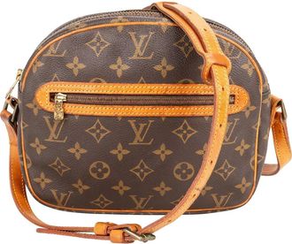 Louis Vuitton Crossbody Bags - Louis Vuitton Canvas Monogram Senlis Crossbody Bag - Gr. unisize - in Braun - f&uuml;r Damen