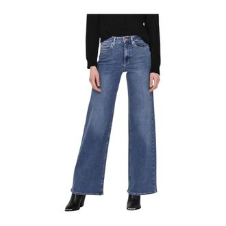 Only Only, Femme, Jeans, Bleu, Taille: 36 FR Jean Denim &Eacute;vas&eacute; pour Femmes