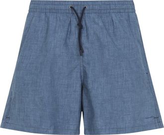 Canali Homme, Maillots de bain, Bleu, Taille: S Short de bain &agrave; cordon de serrage