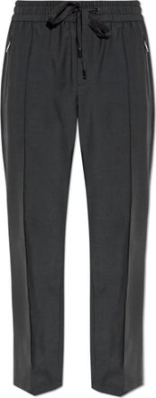 Dolce & Gabbana Homme, Pantalons, Gris, Taille: 2XL Pantalon de jogging en laine