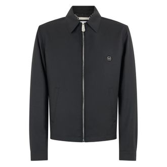 Philipp Plein Zipped Blouson - - Jackets - Herren - Schwarzk - L