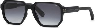 Philipp Plein Homme, Accessoires, Noir, Taille: 57 MM Lunettes de soleil
