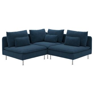 IKEA S&Ouml;DERHAMN Ecksofa 3-sitzig