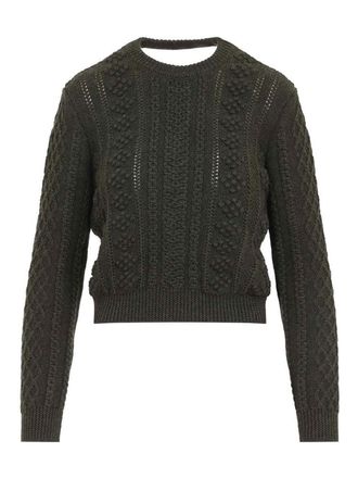 Jil Sander Pull Col Rond - Vert