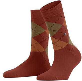 Burlington Queen W So coton fantaisie 1 paire, Chaussettes Femme, Orange 8039-O, 36-41