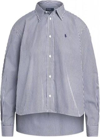 Ralph Lauren Homme, Blouses et Chemises, Bleu, Taille: 42 FR Chemise en coton ray&eacute;