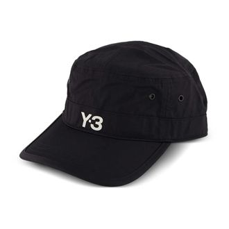 Yohji Yamamoto Workwear Cap - - Accessories - unisex - Schwarzk - ONE SIZE