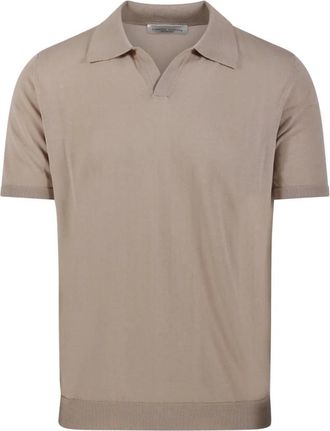 Roberto Collina Homme, Tops, Beige, Taille: XL Polo